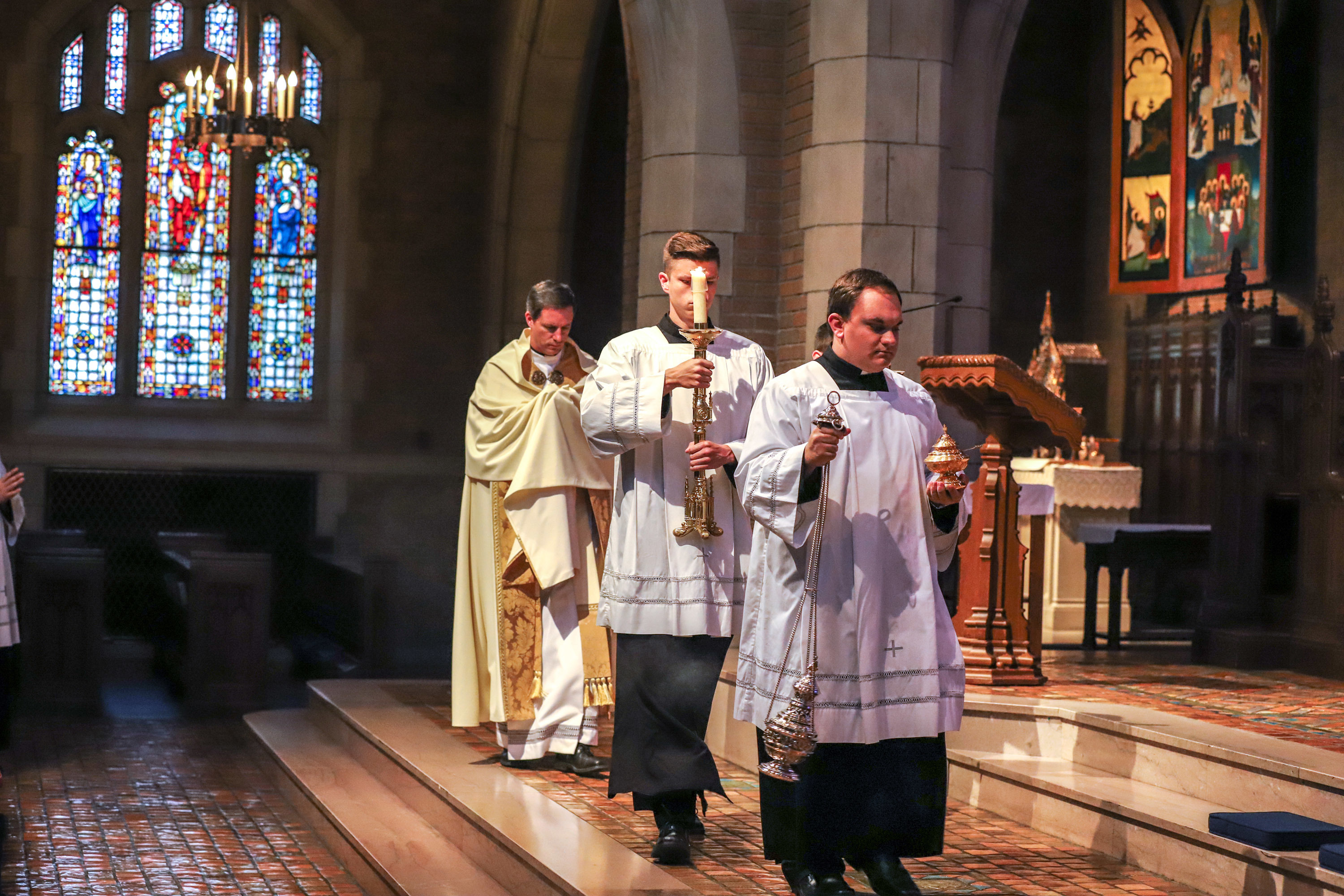 Rector Leads Seminarians in Praying for Reconciliation for the Church’s ...
